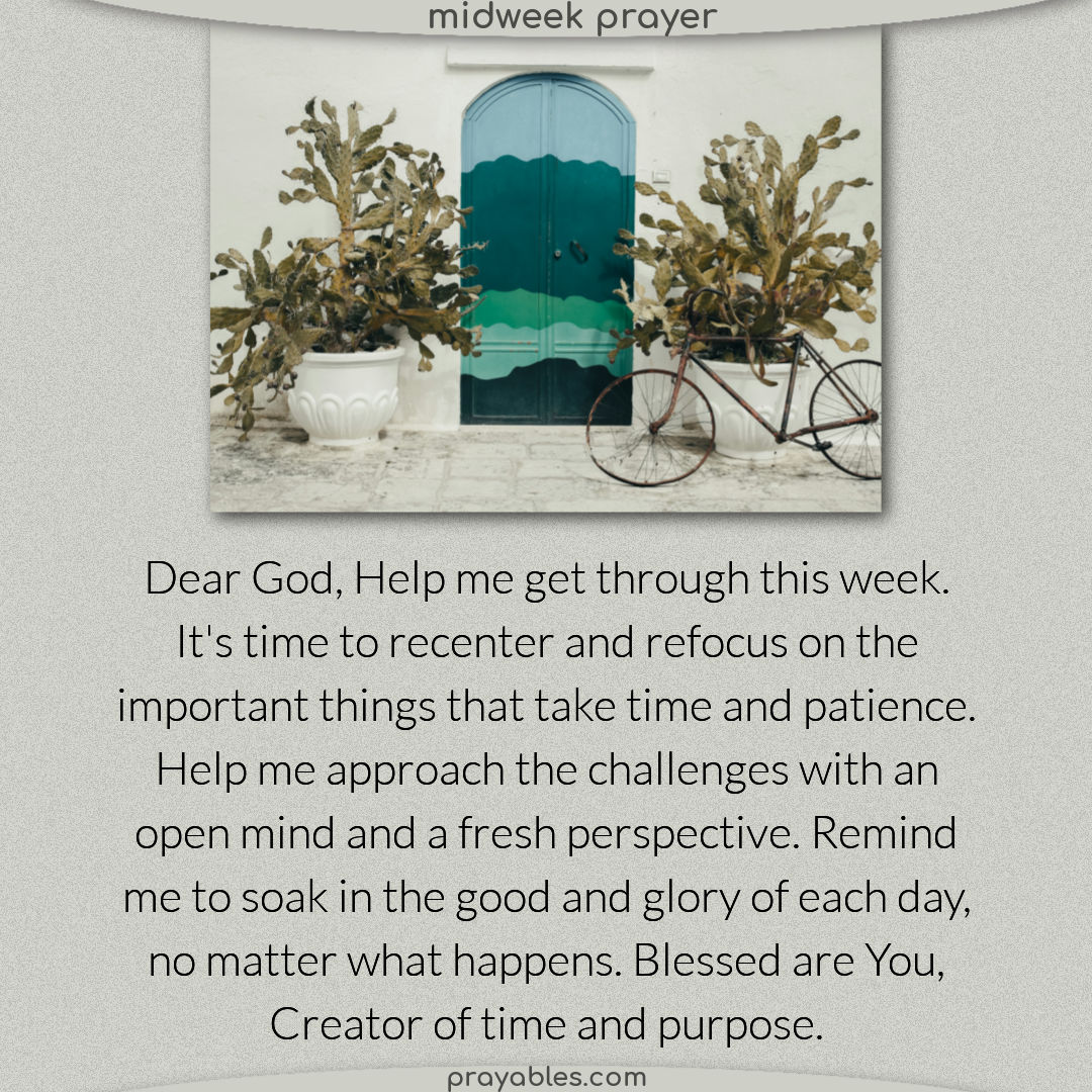 Prayer: Midweek - Prayables
