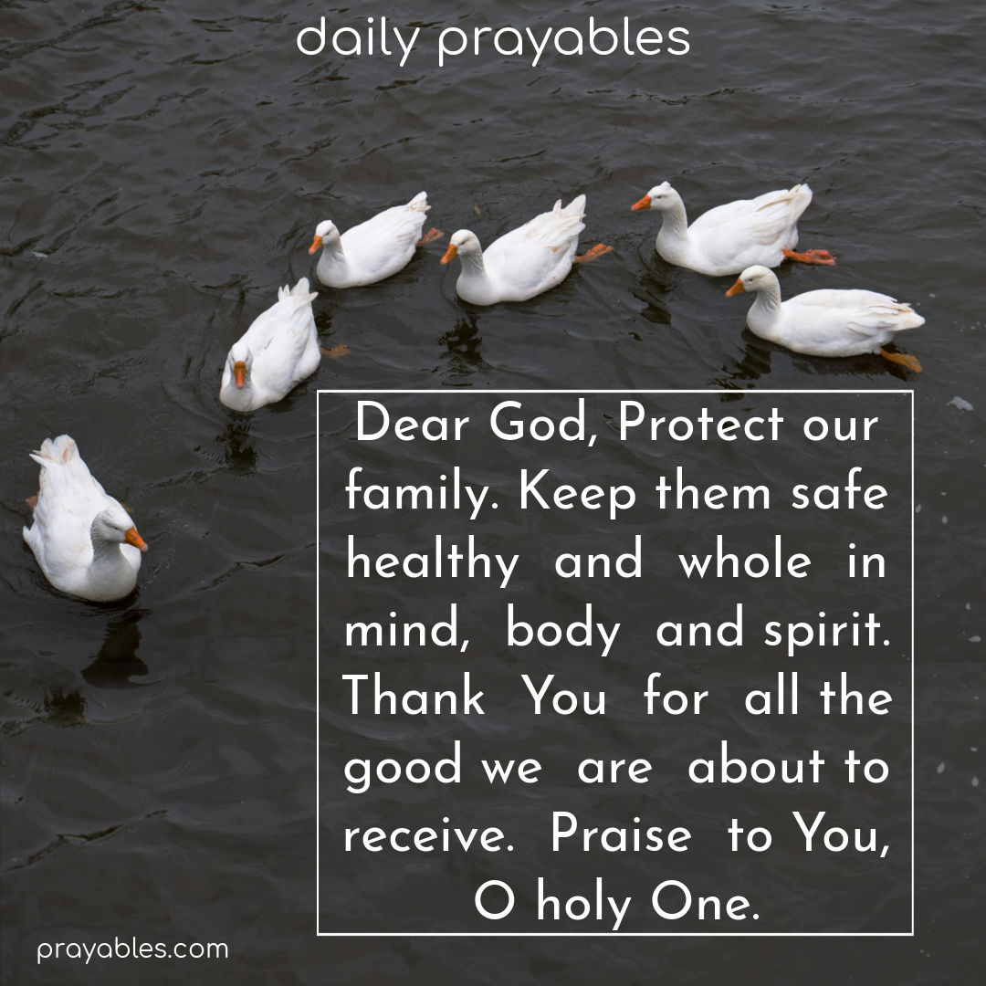 Prayer: Family Protection - Prayables