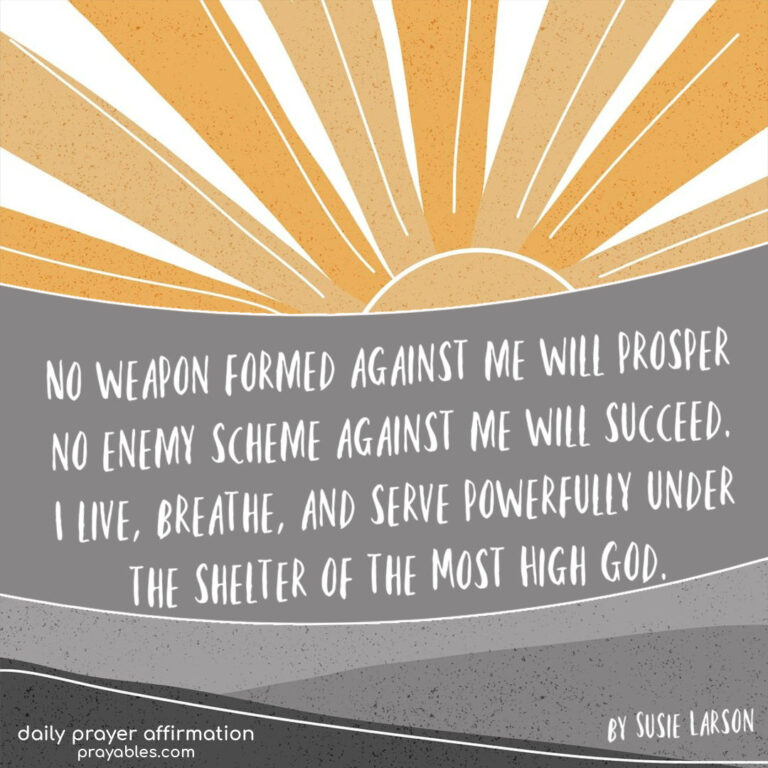 Prayer: Affirmation, Susie Larson - Prayables