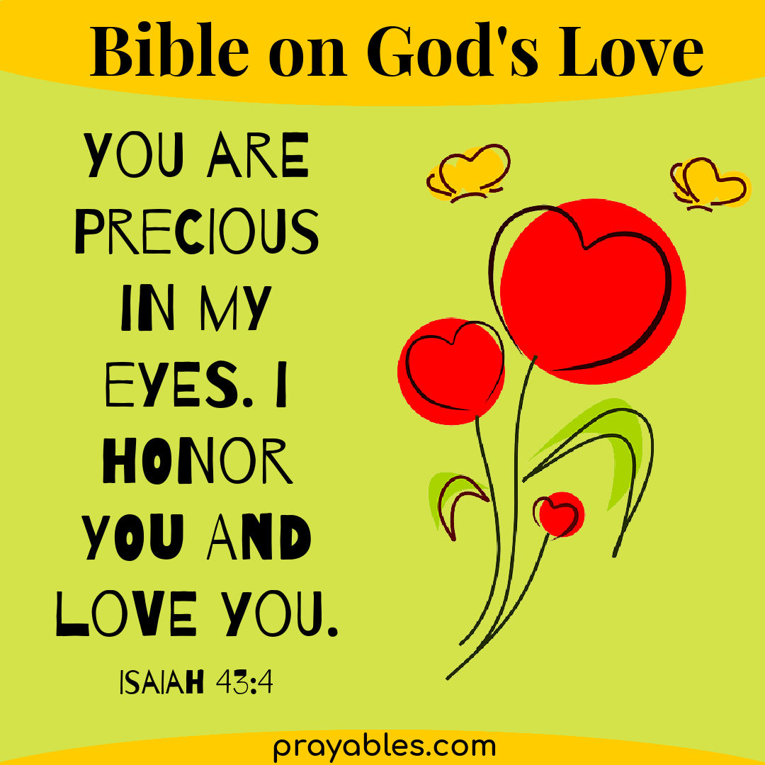 Bible Isaiah 43 4 Prayables Bible Isaiah 43 4 Prayables