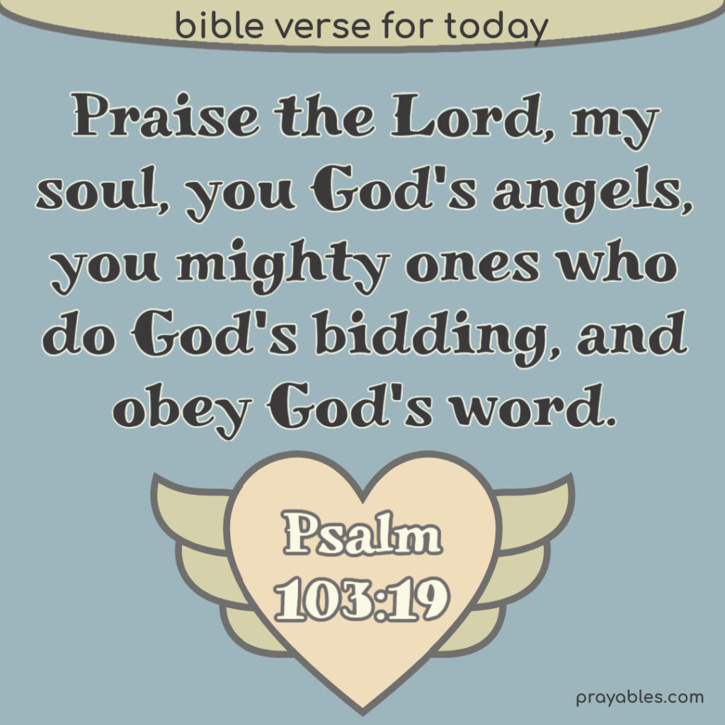 Bible Psalm 103 19 Prayables