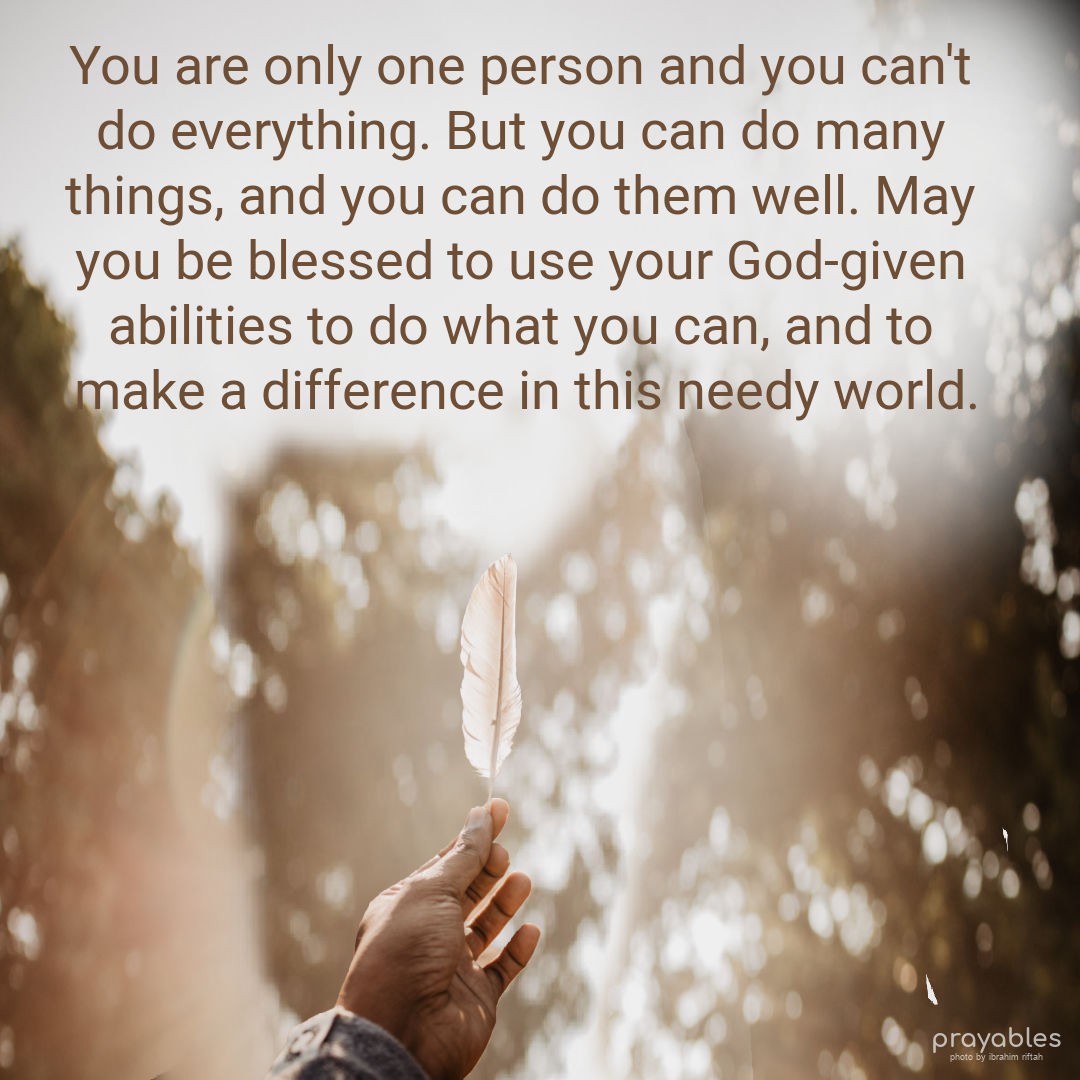 Blessing Person Quotes