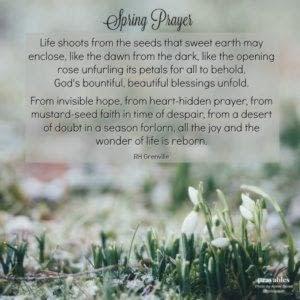 Prayer: Spring Prayer - Prayables