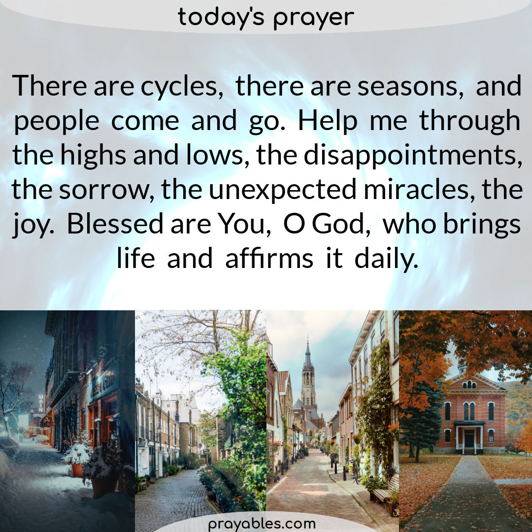 Prayer: Seasons for a Reason - Prayables