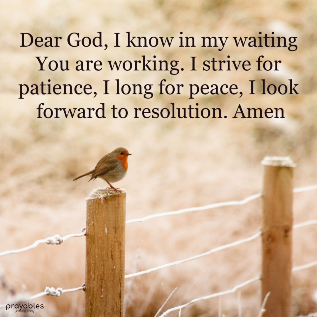 Prayer: Waiting - Prayables