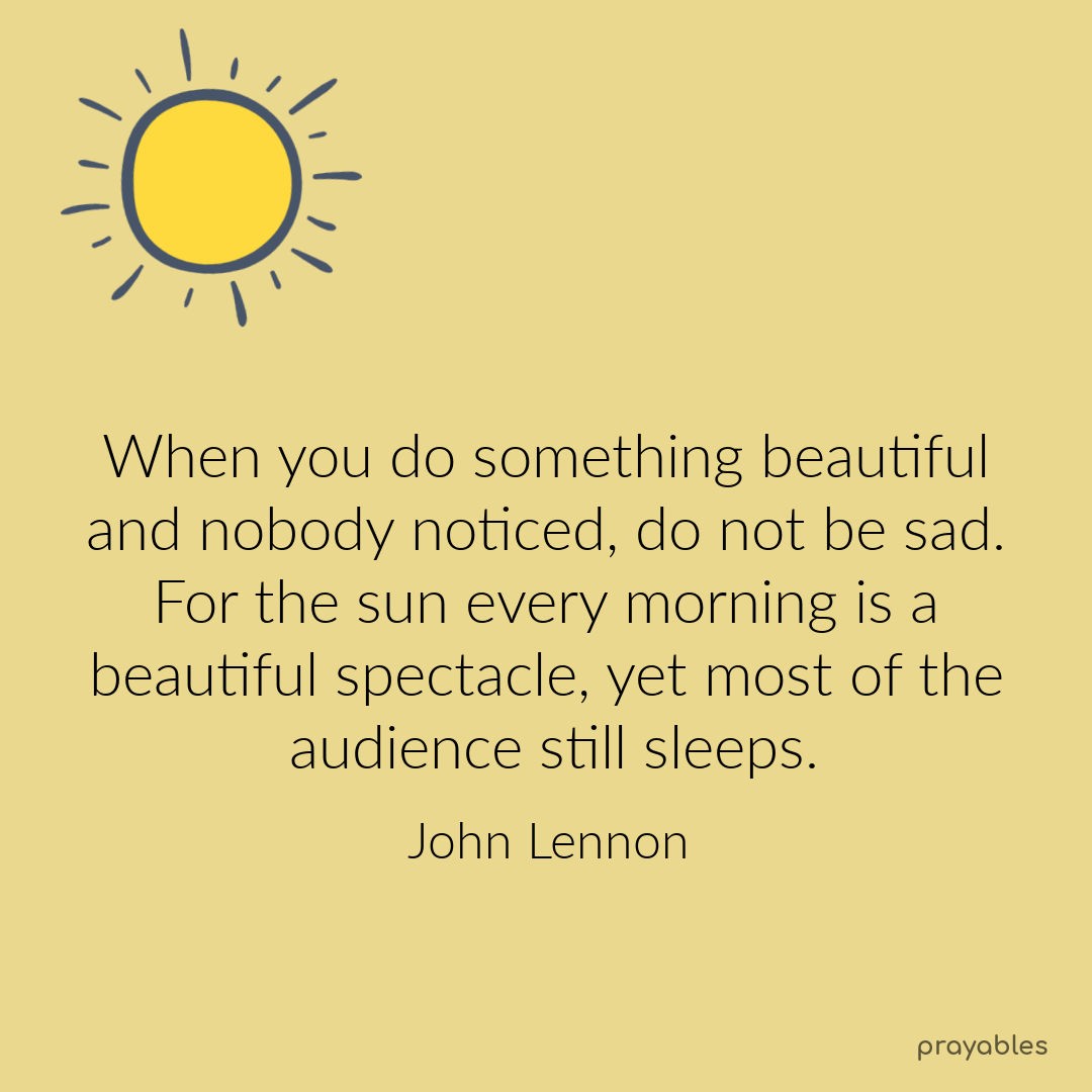 John Lennon Sun Quotes